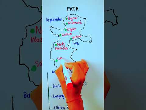 Federally Administered Tribal Areas (FATA) | FATA map || 5min Knowledge