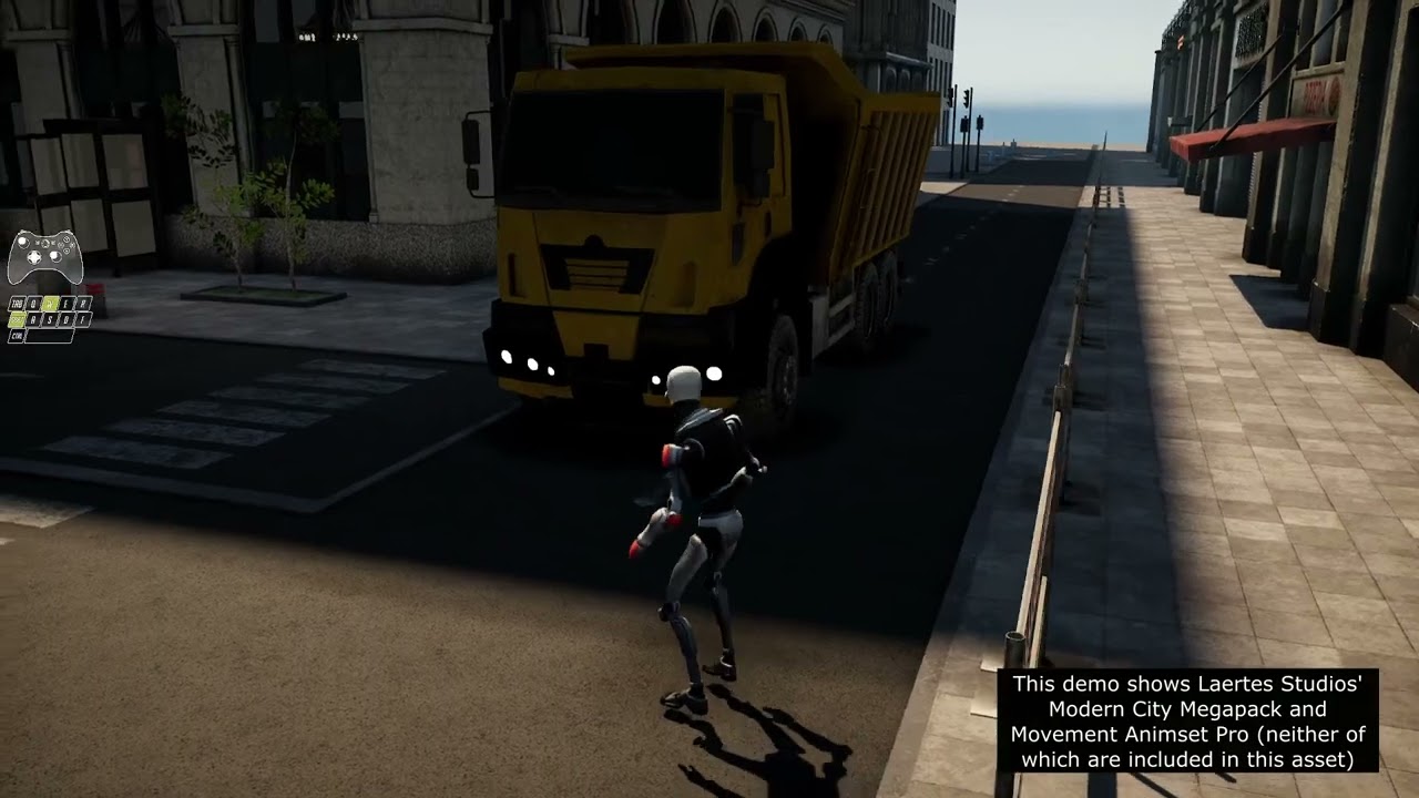 Unity Asset Store Pack - Motion-Matching Parkour Controller