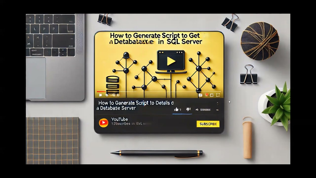How to generate script to get details of all object from database Tables, Views, Function, Procedure