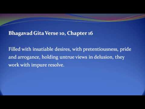 Gita Life Tips: Don't Be Greedy - Simple Meaning Of Verse 16.10