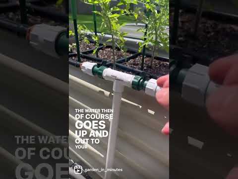 Connect Multiple Garden Grids to 1 water source. Garden Grid Manifolds 🧐 #gardengrid