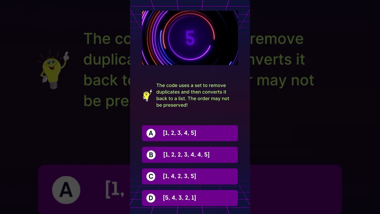 Coding quiz challenge