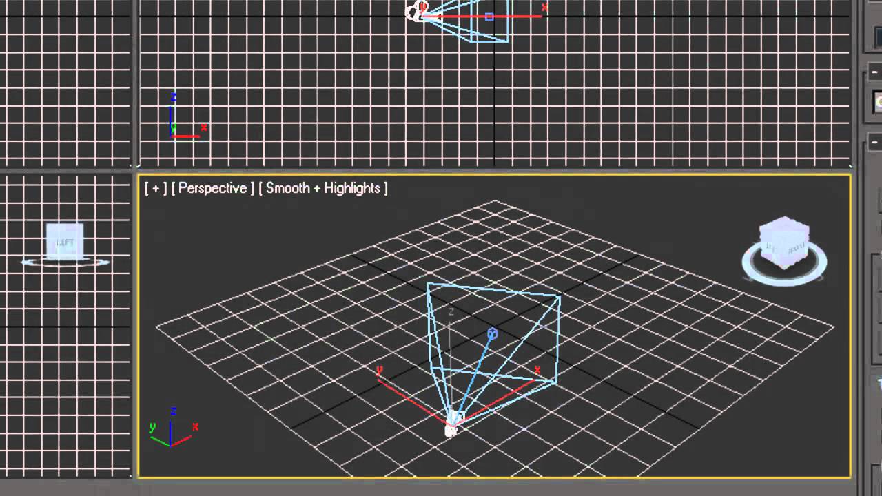 difference between free and target camera-tutorial 3