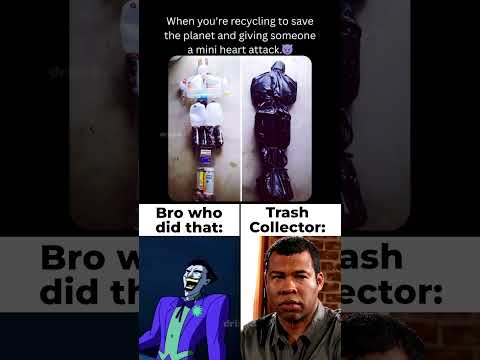 The Recycle Prank πβ»οΈ