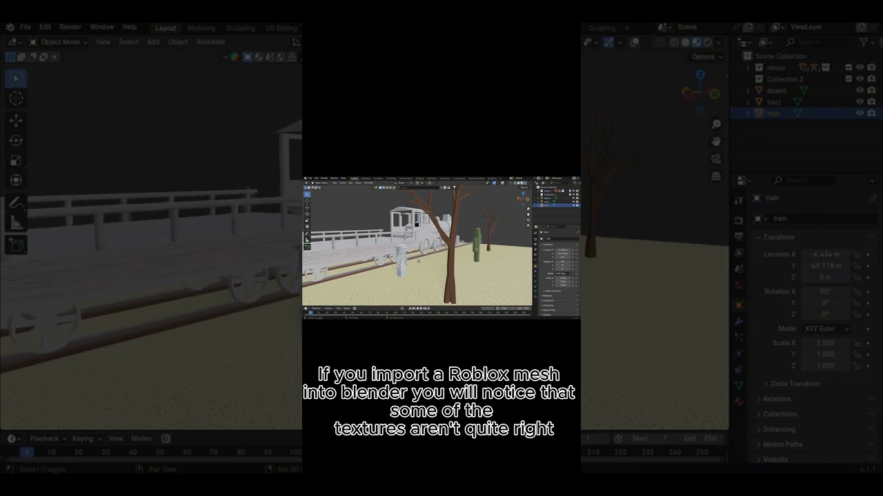 Texture fix roblox to blender tutorial