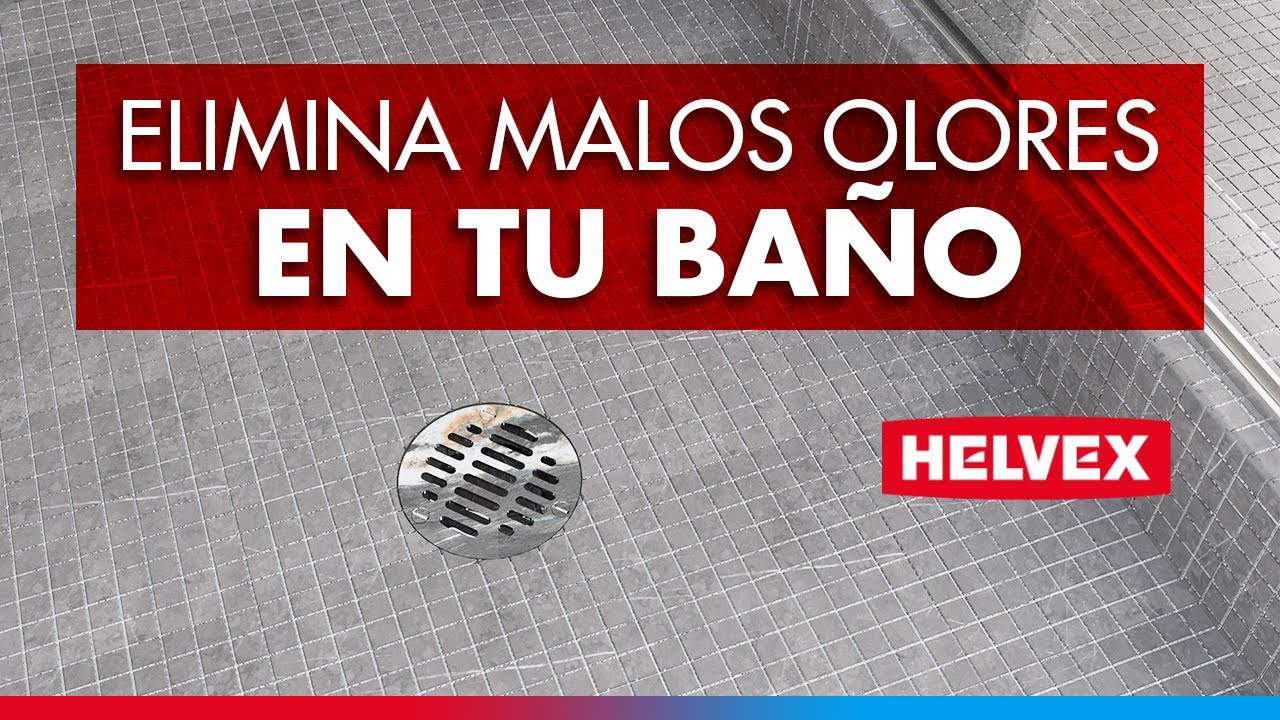 Coladera para baño ANTI OLORES | HELVEX