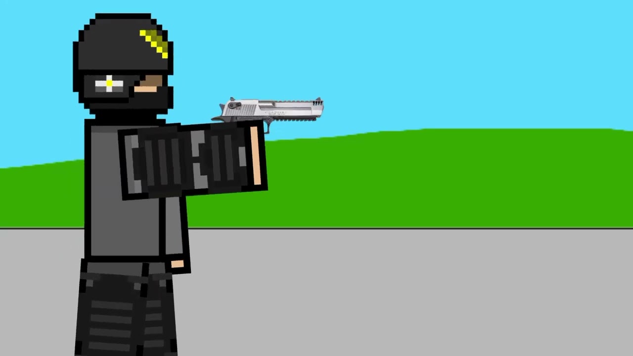 Roblox Animation test 2 | Shooting test |