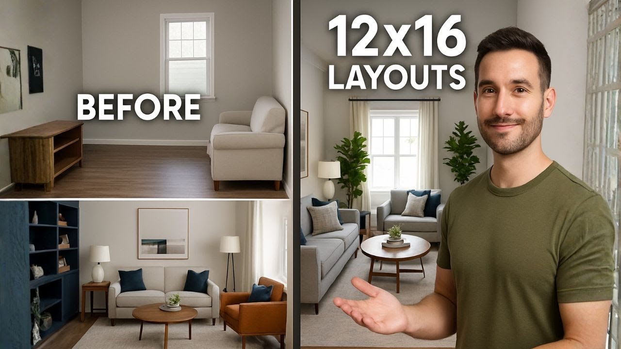 10 Best 12 X 16 Living Room Layout Ideas