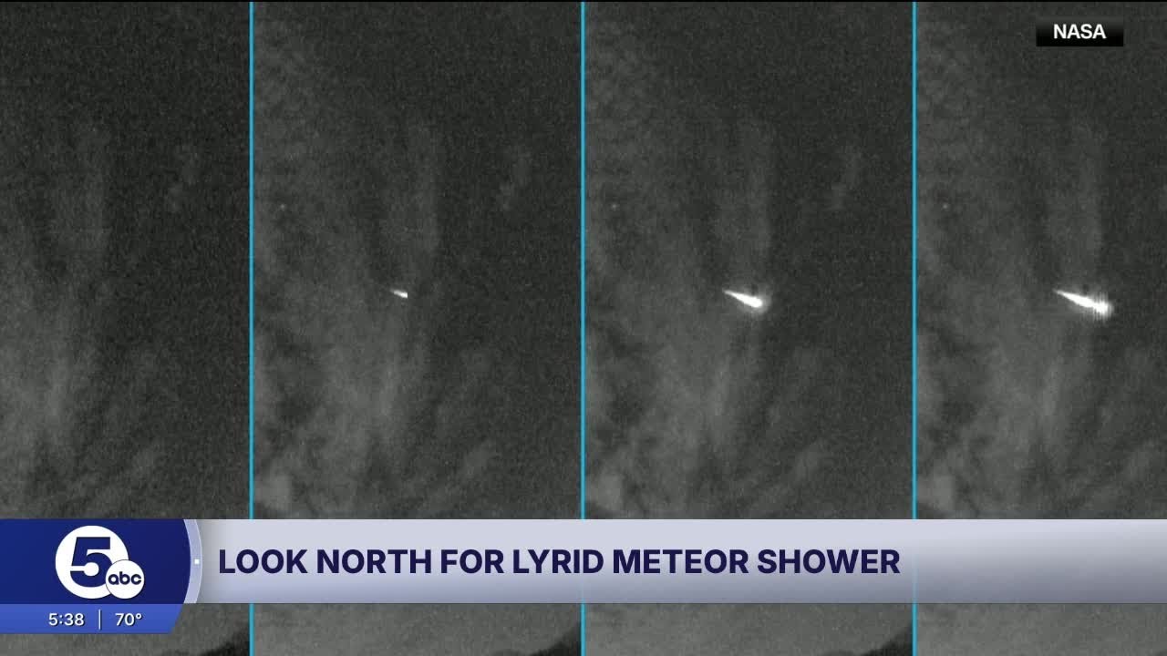 SHOOTING STARS: Lyrid Meteor Shower peaks tonight!