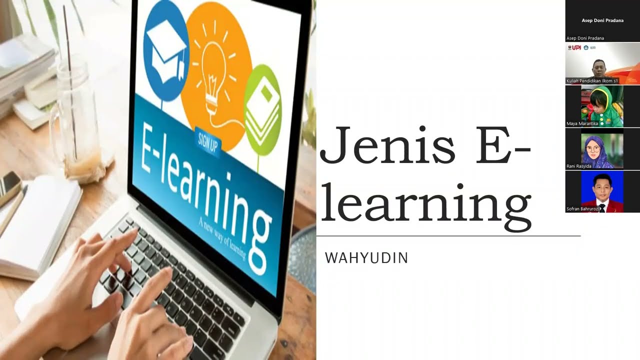 IK711 E-Learning dan Media Pembelajaran - Jenis E-Learning