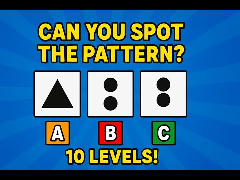 Only 1% Can Solve These Pattern Puzzles! 🔥 | Brain Challenge for Teens