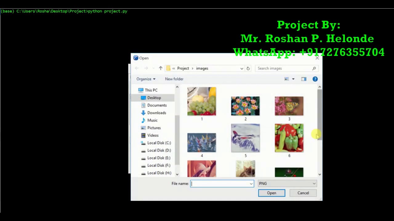 Python Code for LSB Based Image Steganography Full Project Source Code