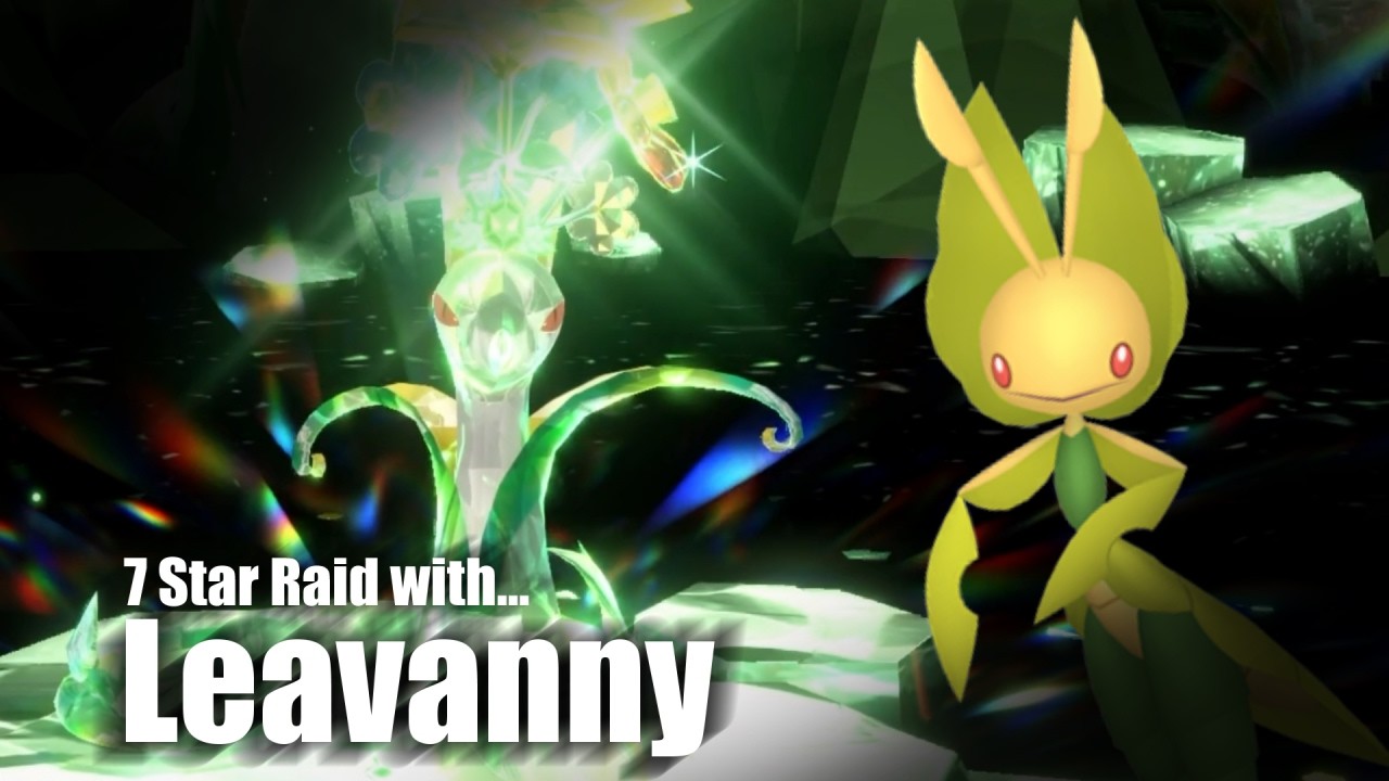 Leavanny VS 7 Star Unrivaled Serperior Raid | Offline Solo