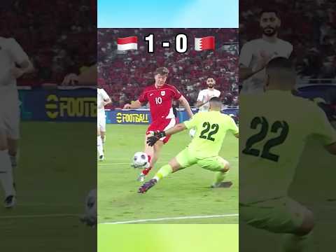 Goal Indonesia vs Bahrain 🇲🇨 #shorts #short #timnasindonesia #indonesia #sepakbola #fifaworldcup