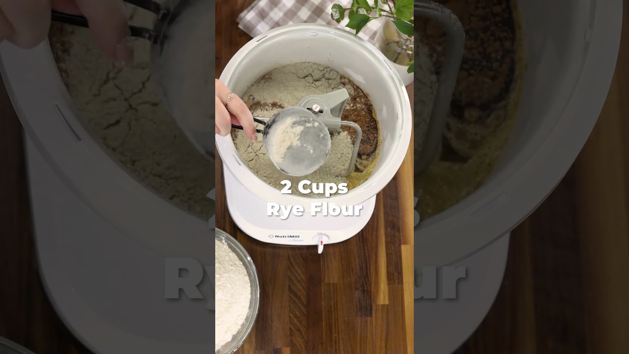 Rye Bread Recipe | Artiste Mixer