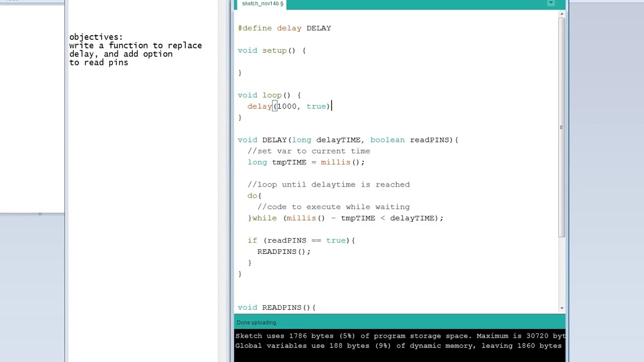 Arduino Tutorial: A Better Delay Function