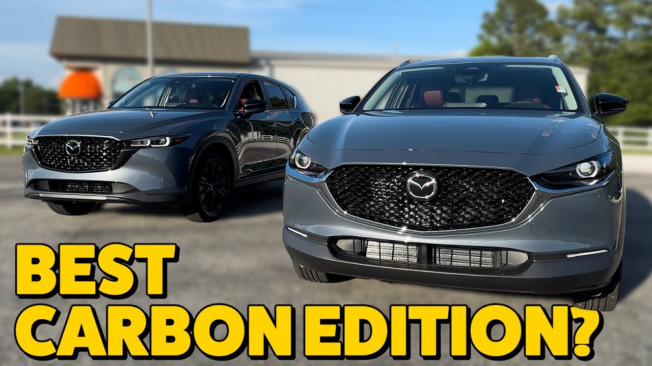 Carbon Edition Comparison | 2024 Mazda CX-5 vs Mazda CX-30