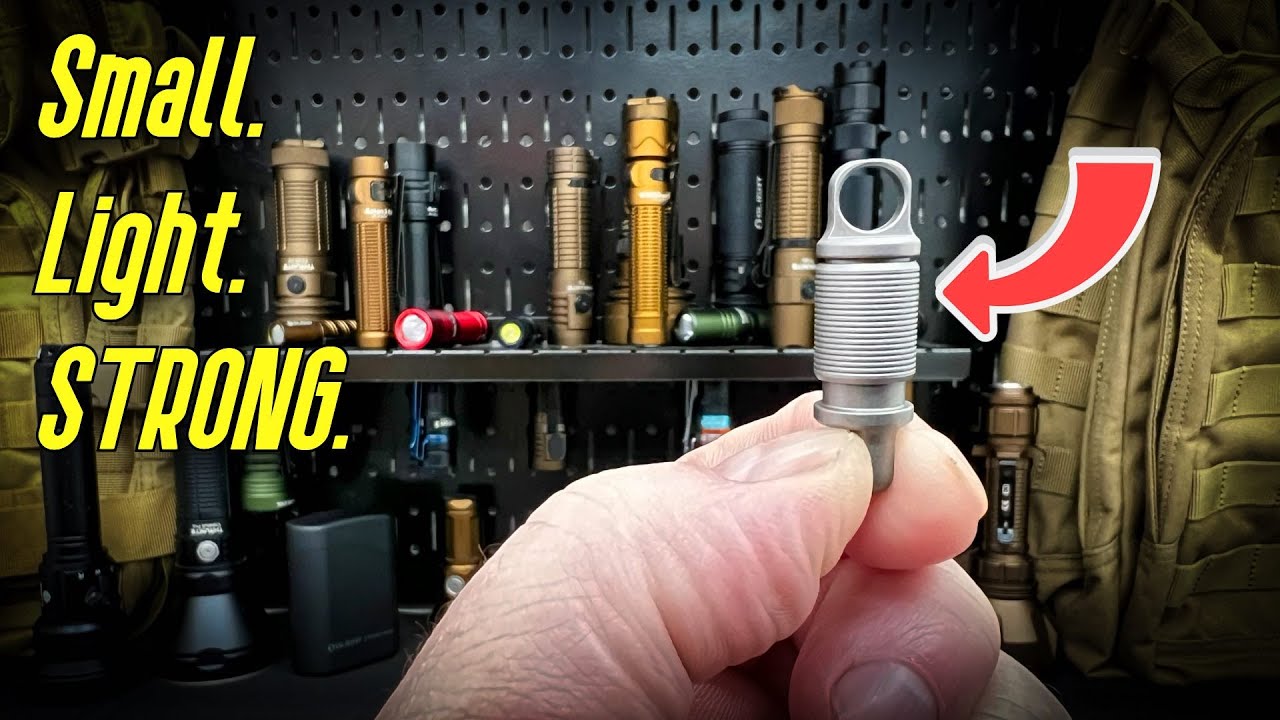 ThruNite Quick Release Titanium Alloy Keyring Quick Review