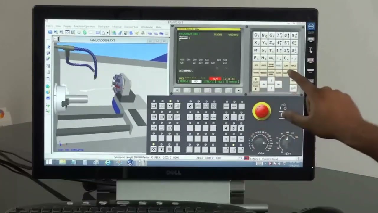 doNC - CNC machine simulator software