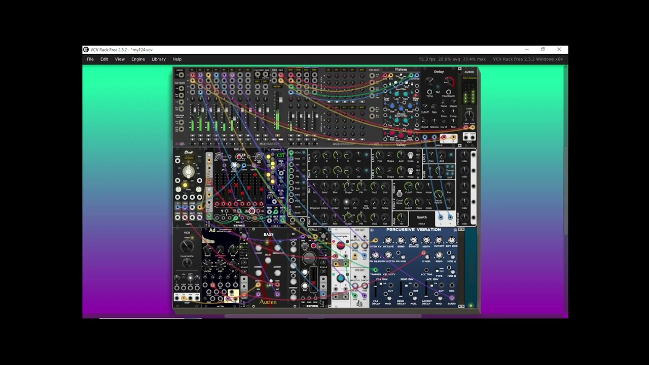 VCV Rack - ambient tech