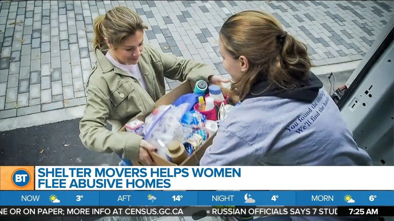 Shelter Movers helps women flee abusive homes