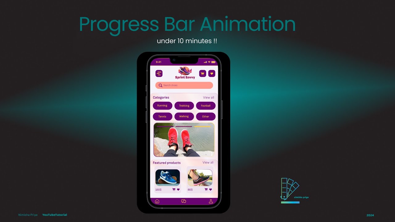Progress bars animation in 7 mins!!