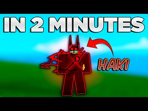 The FASTEST Way To Obtain Full Body Haki In Bloxfruits (2025)
