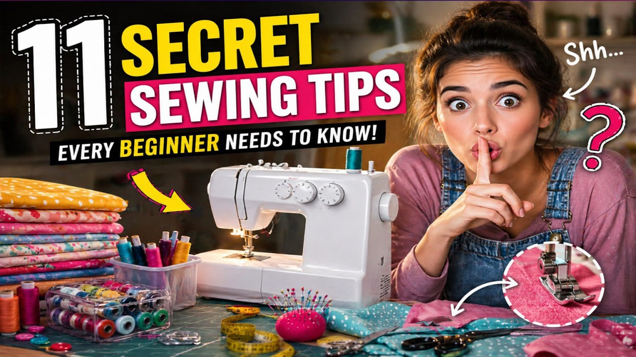 Easy DIY Sewing Hacks That Make You Look Like an Expert #sewing #sewingtips #sewingtutorial