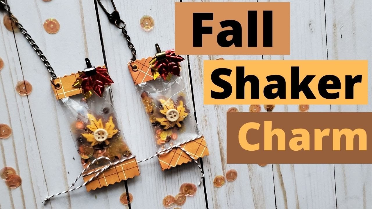 Fall Candy Wrapper Charm Tutorial