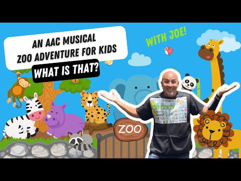 Let's Go to the Zoo! | Core Words: What, Is, That | AAC, Speech Therapy & Early Language for Kids
