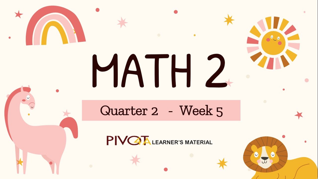 MATH 2 Q2 W5 PAGLALARAWAN AT PAGSULAT SA RELATED EQUATION SA IBAT'T IBANG URI NG PAGPAPARAMI