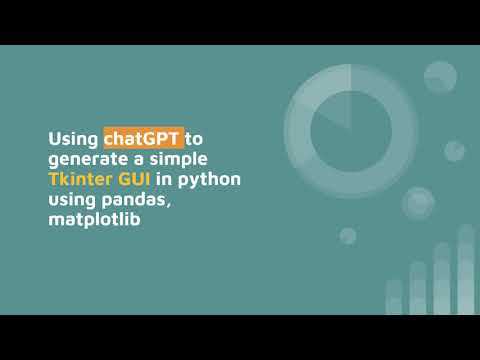 Using chatGPT to generate a simple Tkinter GUI in python using pandas ...