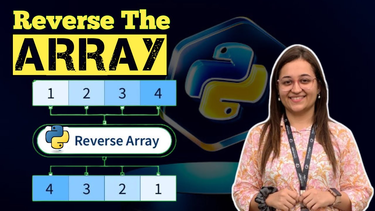 Reverse an Array & String in Python | Easy & Fast Methods!
