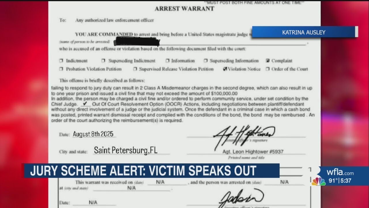 Beware of Fake Jury Duty Scams: Woman Warns Others After Nearly Falling Victim