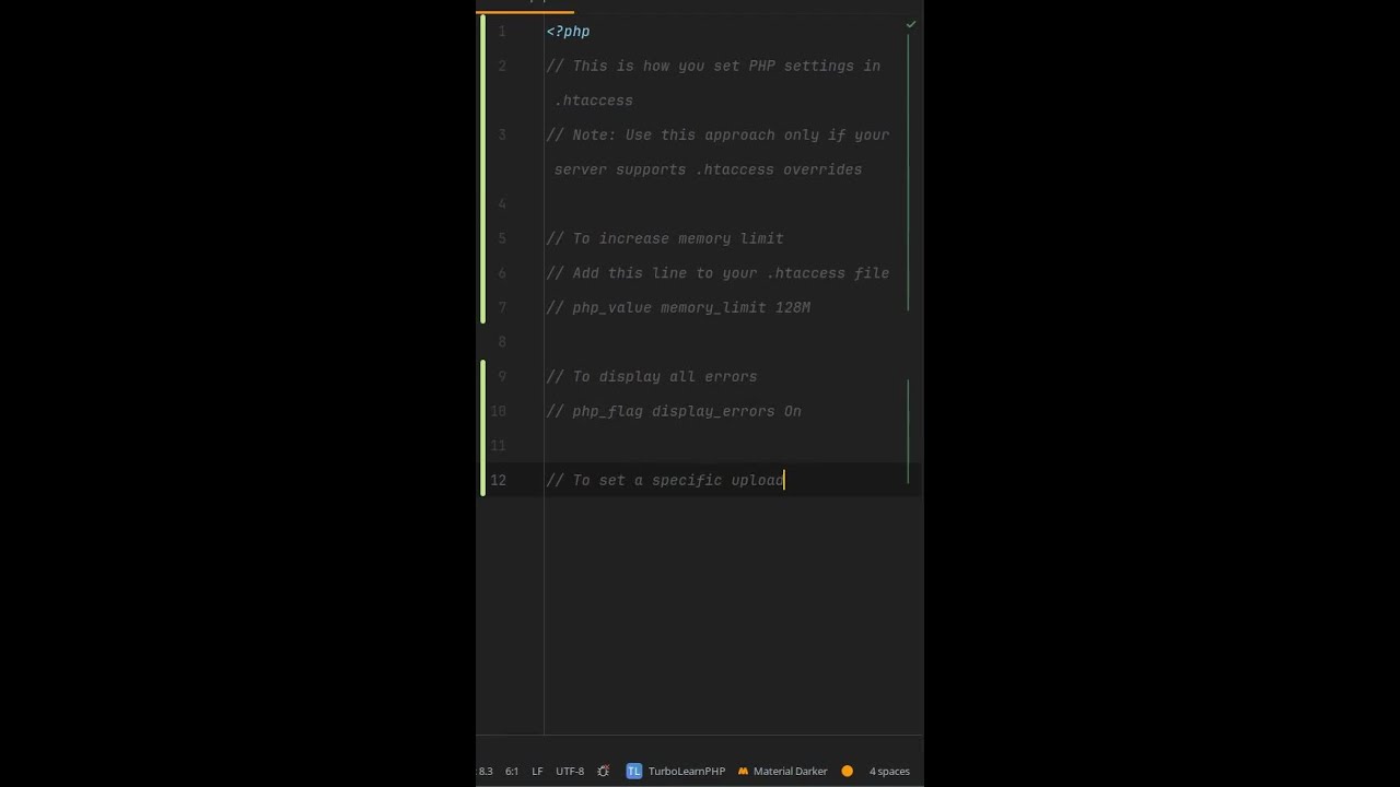 Where can you configure #php settings in .htaccess? Configure #php Settings in .htaccess Like a Pro!