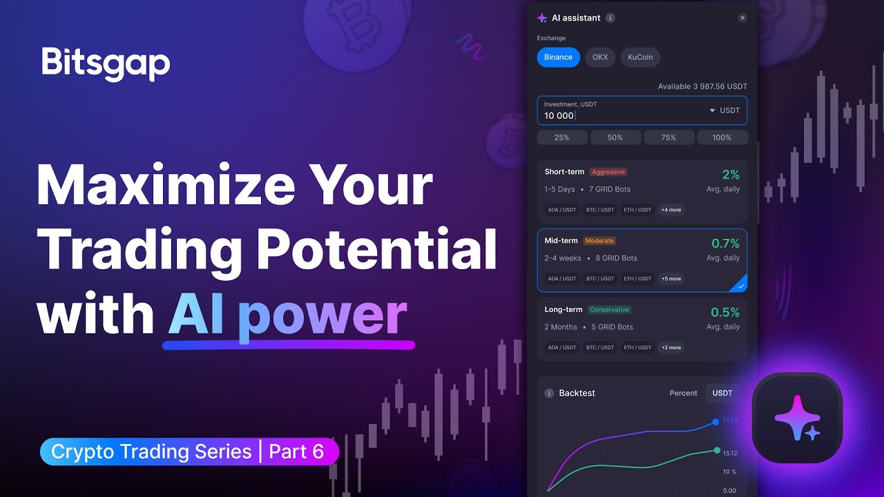 How to Use the Bitsgap AI Assistant: AI Bot Setup and Strategy | Crypto Trading Tutorial