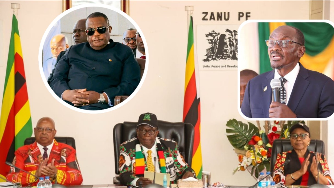 General Chiwenga & Mohadi Absent: Mnangagwa Heads 392nd ZANU PF Politburo without VPs