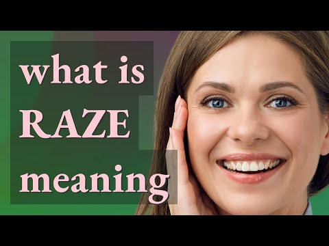 Raze | meaning of Raze