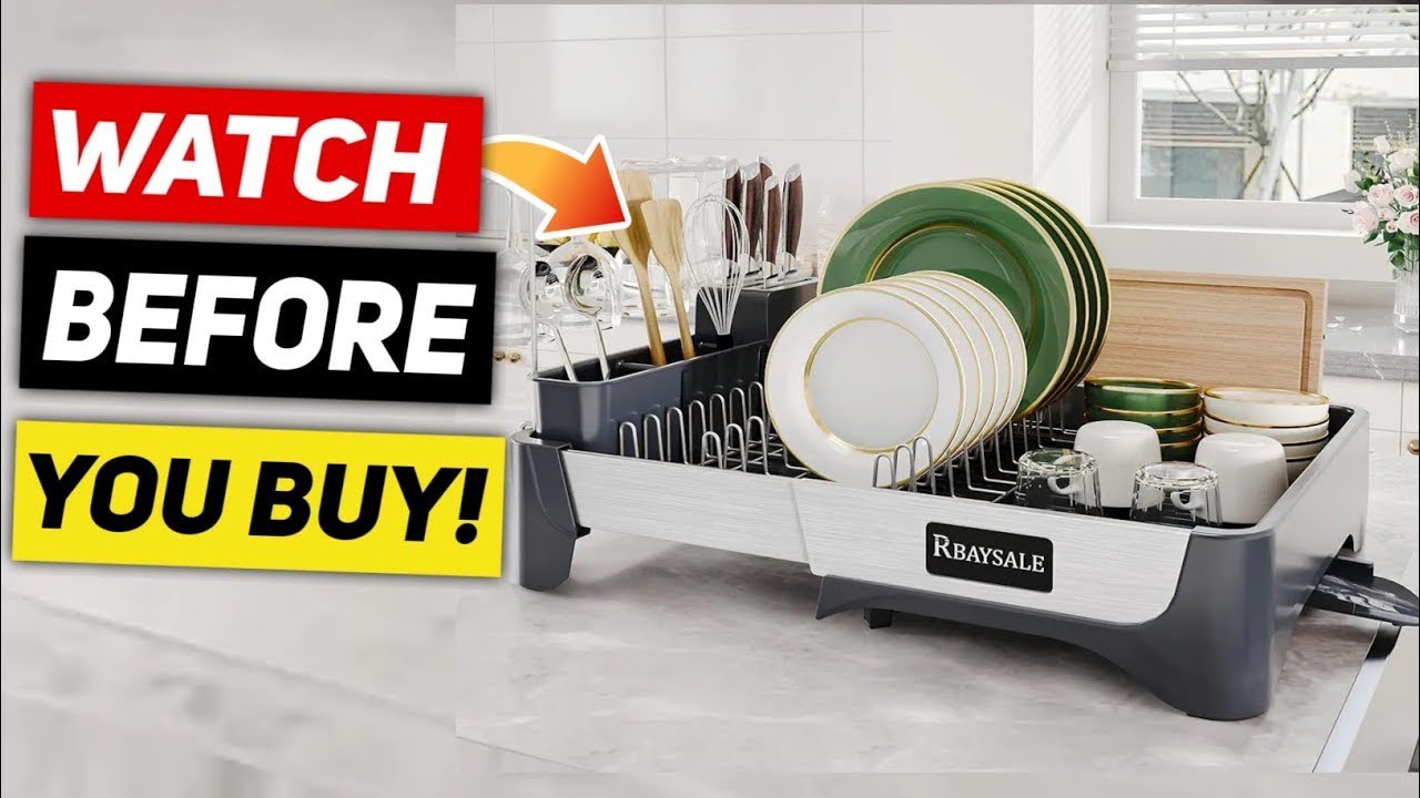 Top 5 Best Dish Drying Racks on Amazon in 2025 🧺 – Smart Kitchen Organization!