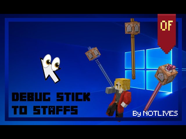 NOTLIVES's AvM Staff (Debug Stick) 1.16+ Minecraft Texture Pack