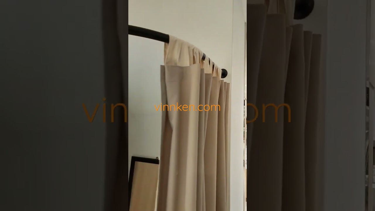 U-shaped Curtain Rods for Changing Rooms | Orchard Isetan | Vinnken