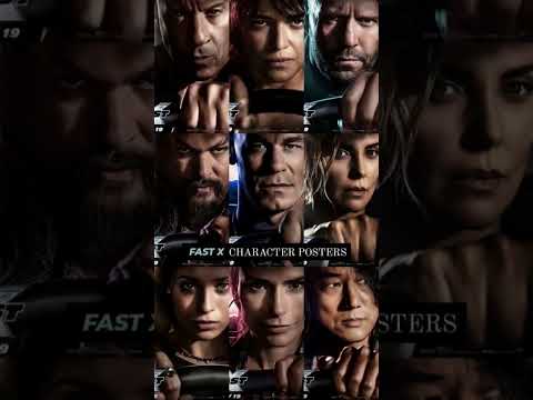 FAST X POSTERS 🔥 #fastandfurious #fastx #vindiesel #paulwalker #johncena #jasonmomoa #jasonstatham