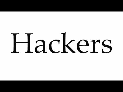 How to Pronounce Hackers