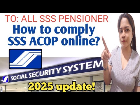 How to comply SSS ACOP online in 2025? ACOP COMPLIANCE 2025.