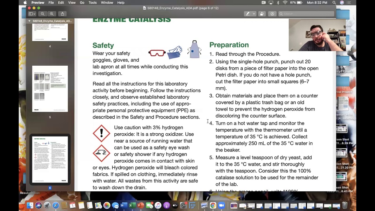 Enzyme Catalysis Lab