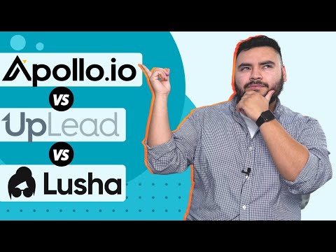 Apollo io vs. Lusha vs. UpLead | Best Lead Generation Tools Compared