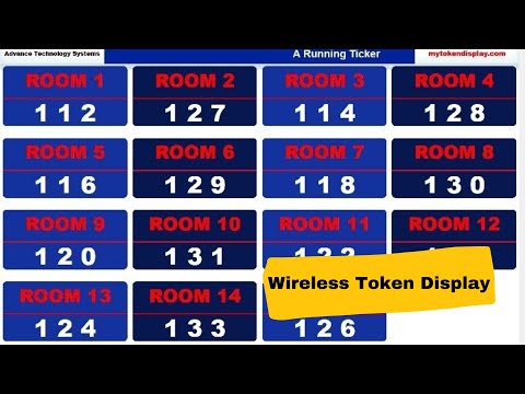 Token Display System - Token Display Latest Price, Manufacturers ...