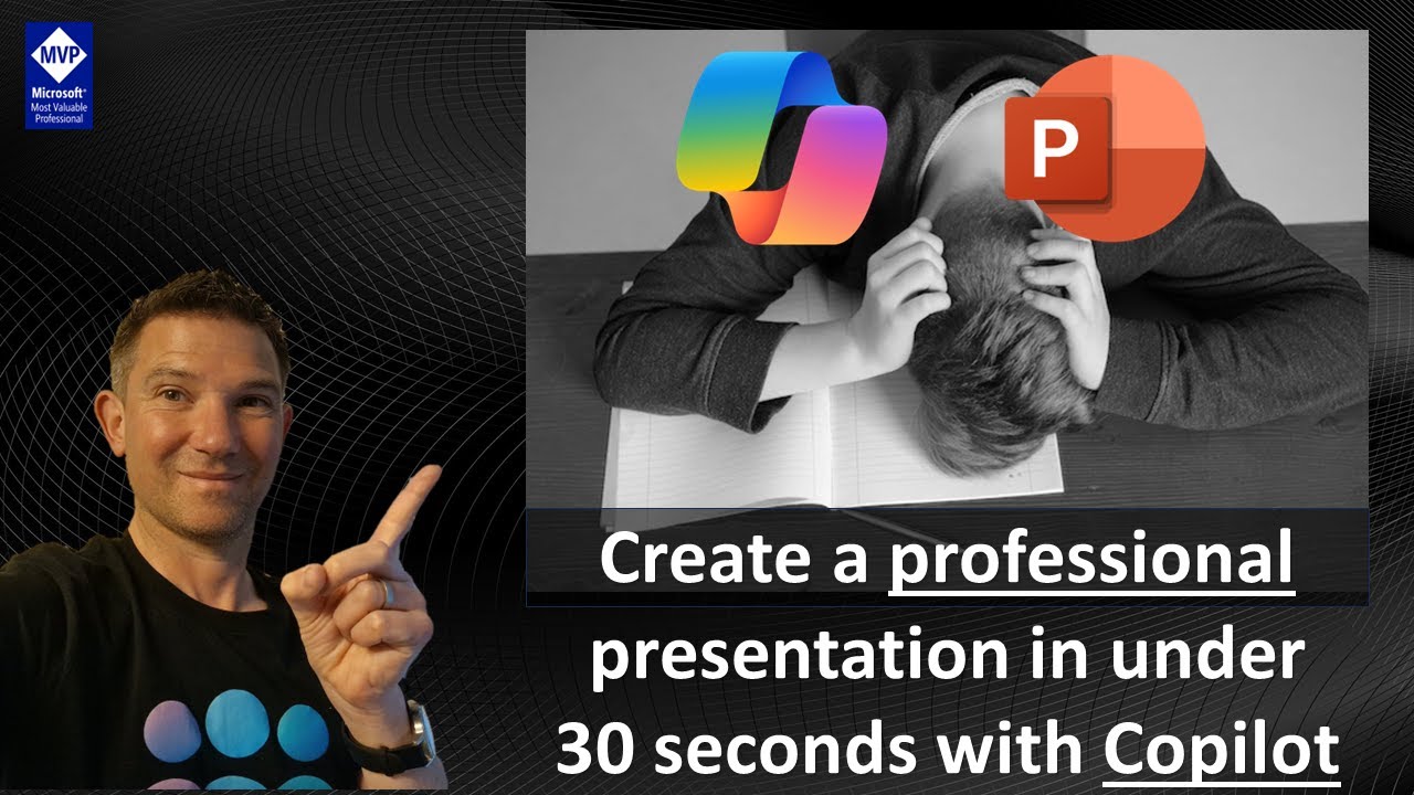 Copilot in PowerPoint: - Create a professional presentation from scratch in under 30 seconds