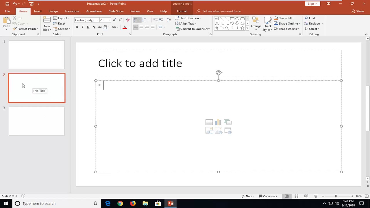 How To Delete A Slide In Microsoft PowerPoint Presentation