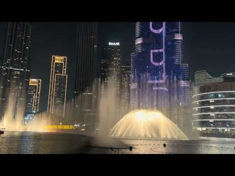 🎆 FINAL Burj Khalifa Fountain Show 2025! 🌍 Last Performance Before Renovation | Dubai’s Iconic 🚧[4K]